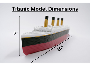 16" Submersible Two-Stage Sinking Titanic Model | Titanic Dream